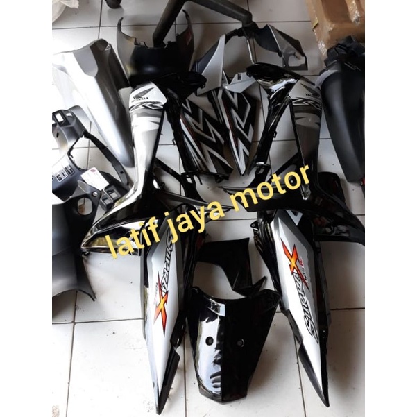 Jual Honda supra x 125 cover fullset body supra x 125 batman tahun 2007 ...