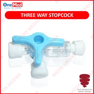 Jual Onemed Three Way Stopcock Conector Konektor Infus Peralatan Steril ...