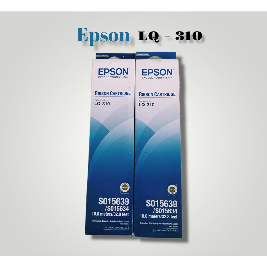 Jual PITA EPSON LQ-310 ORIGINAL/RIBBON CATRIDGE LQ310 - Hitam | Shopee ...