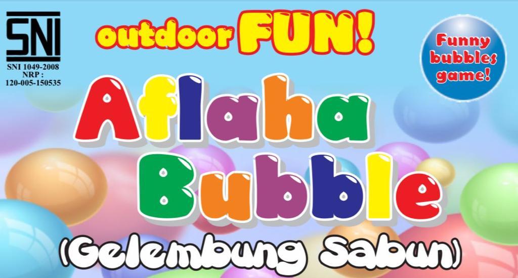 Toko Online Aflaha Bubble Official Shop | Shopee Indonesia