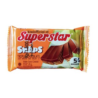 Jual SUPERSTAR SNAPS (COKLAT WAFER) | Shopee Indonesia