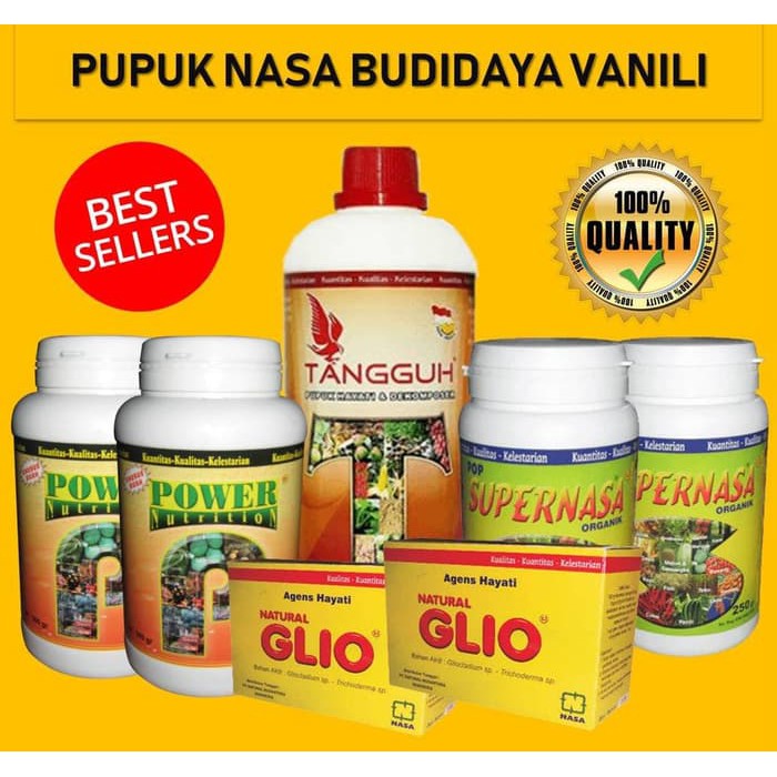 Jual PAKET PUPUK NASA BUDIDAYA VANILI / PANILI TERBAIK | Shopee Indonesia