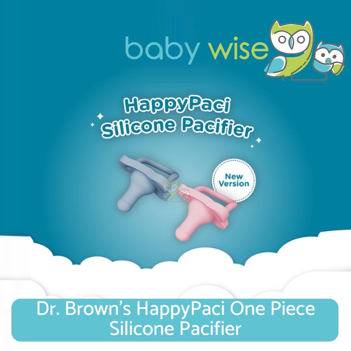 Jual Dr. Brown's Happy Paci (HappyPaci) One Piece Silicone Pacifier ...