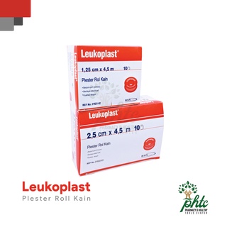 Jual LEUKOPLAST Plester Coklat 2,5cm X 4,5m l Plaster Roll Kain Coklat ...