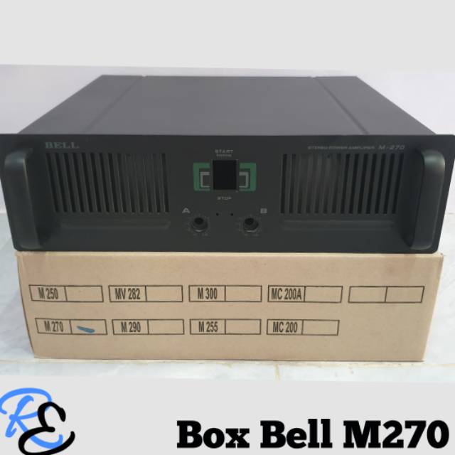 Jual BOX Power Amplifier BELL M270 M 270Tebal dan Berkualitas | Shopee ...