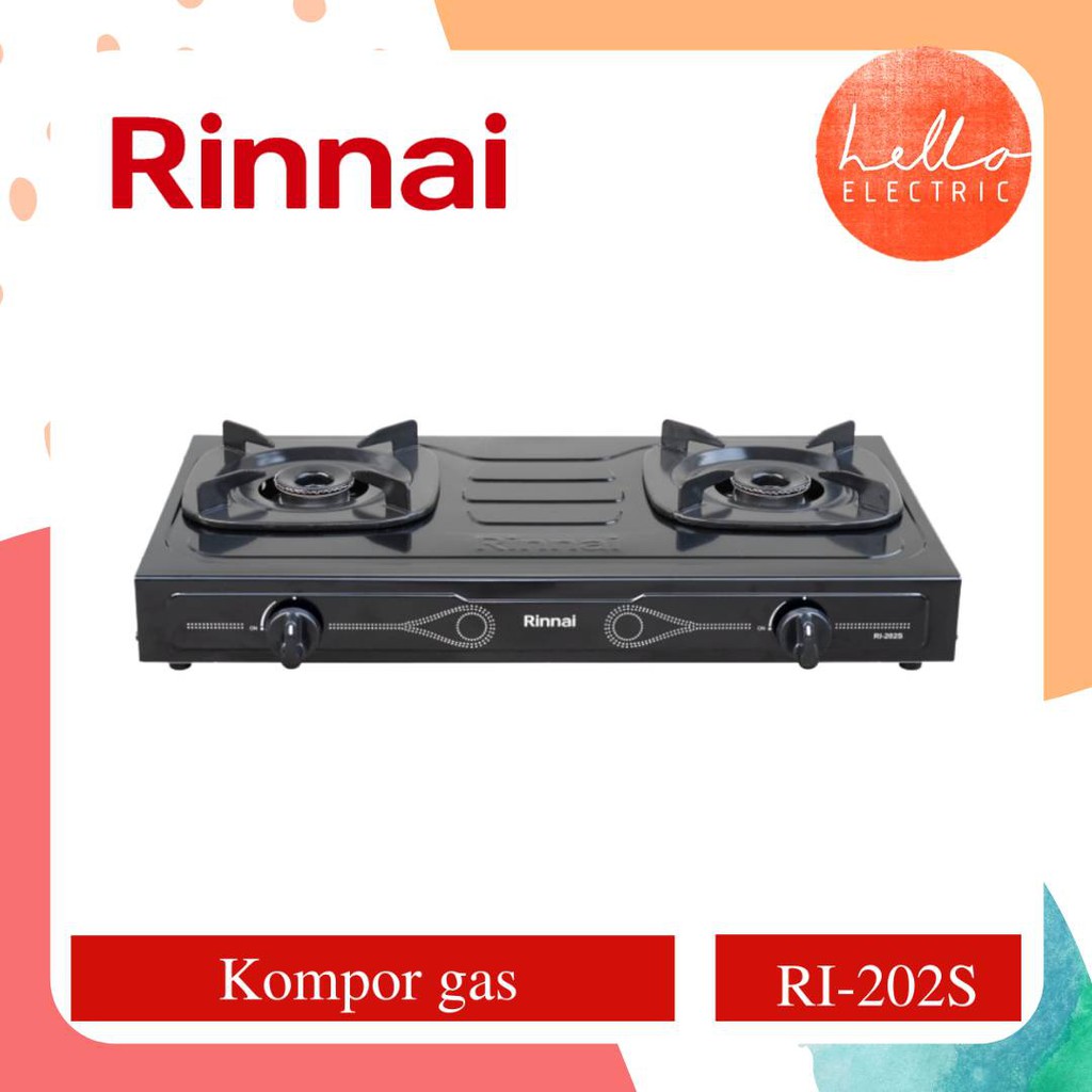 Jual KOMPOR GAS RINNAI RI-202S 2 TUNGKU | Shopee Indonesia