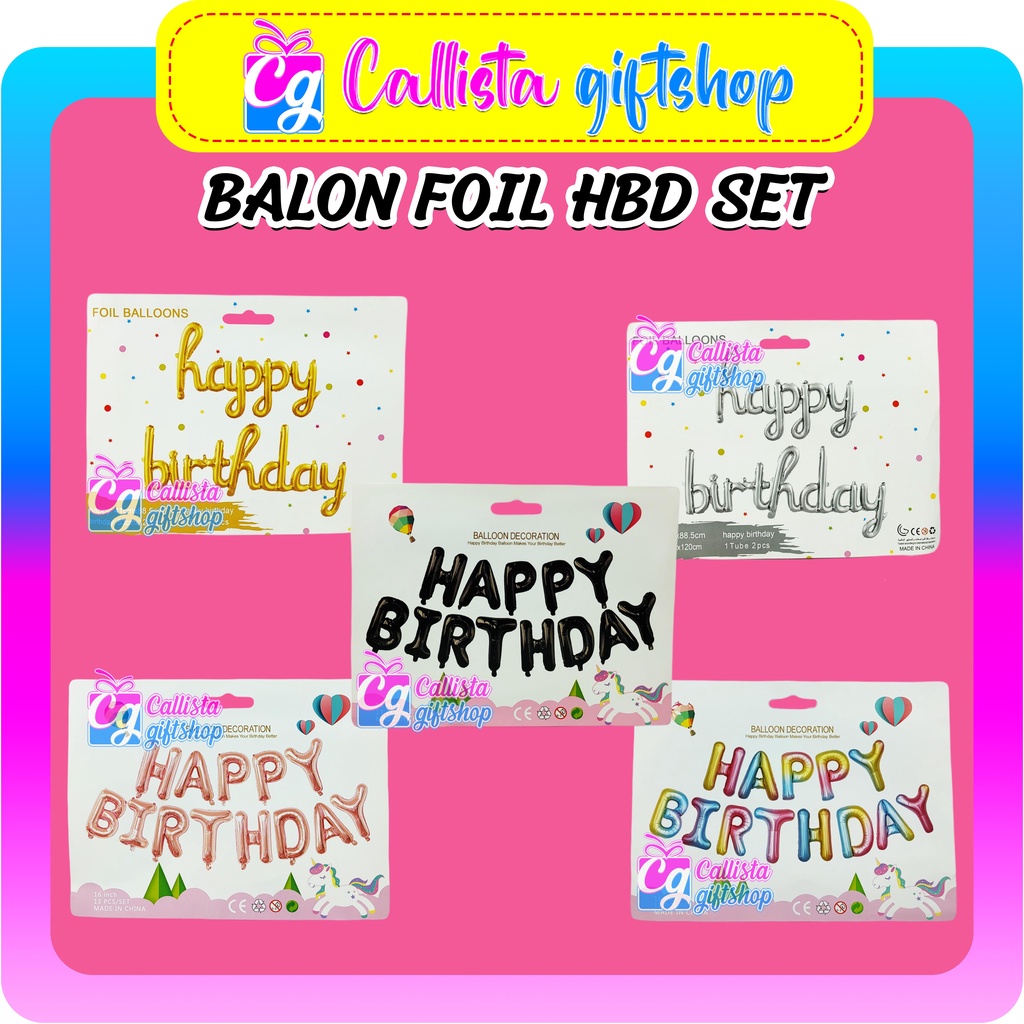 Jual Balon FOIL Balon Karakter Balon HAPPY BIRTHDAY Balon ULANG TAHUN ... Jual Balon FOIL Balon Karakter Balon HAPPY BIRTHDAY Balon ULANG TAHUN ...