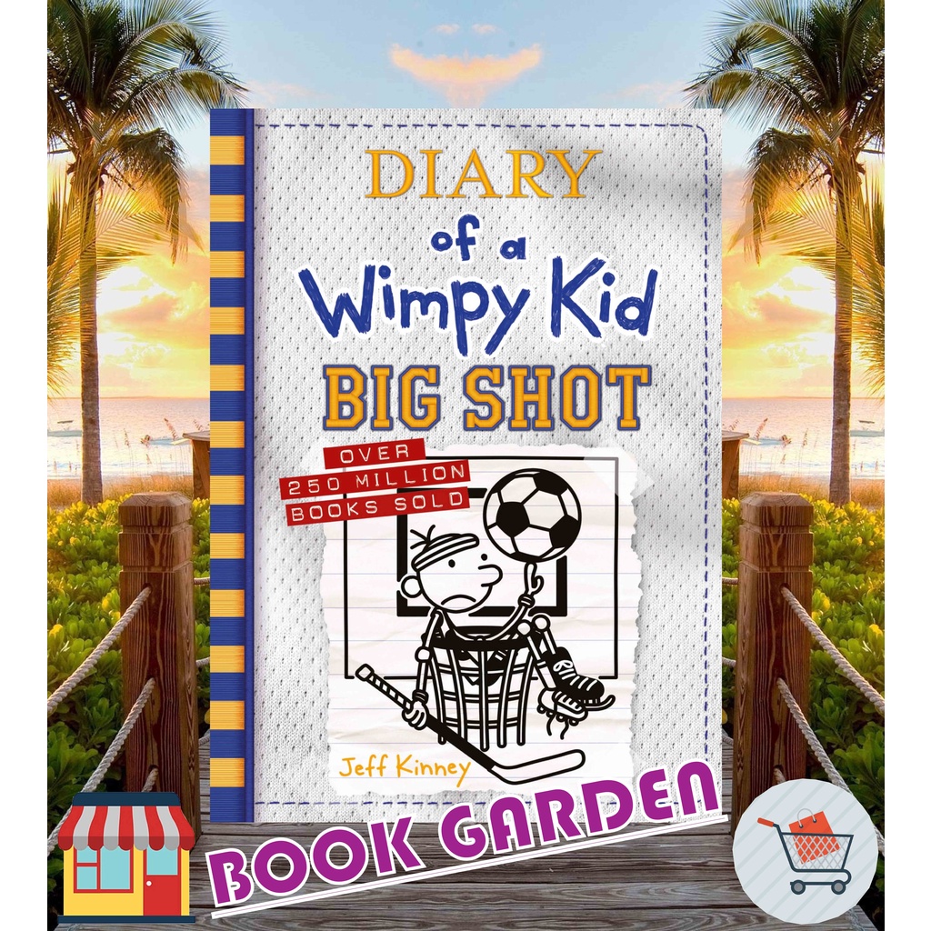 Jual Diary of a Wimpy Kid Big Shot (Book 16) by Jeff Kinney | Shopee ...