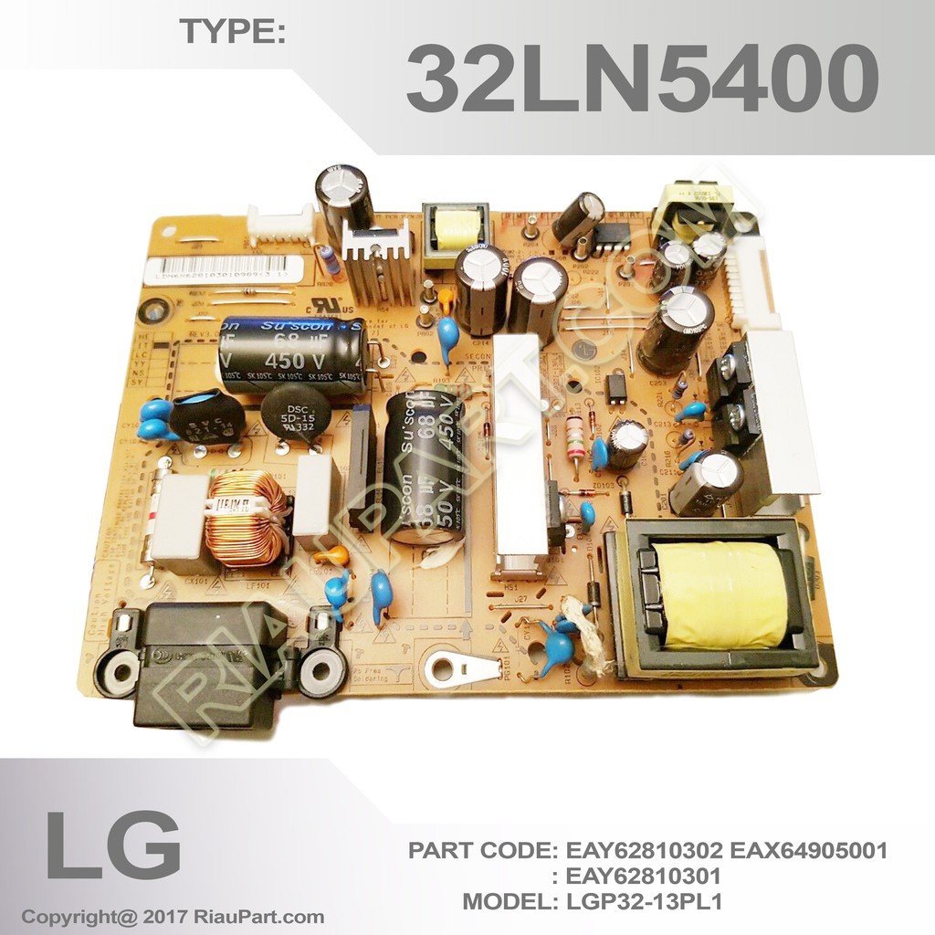 Jual Power Supply Regulator PSU TV LG 32LN5400 - LGP32-13PL1 ...