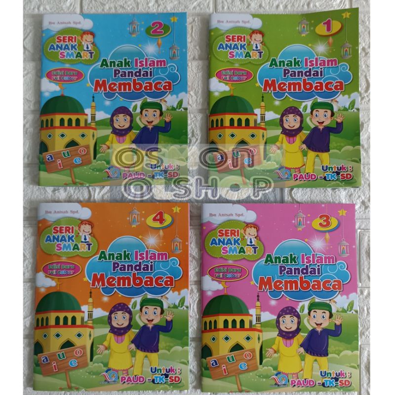 Jual Buku Anak Islam Pandai Membaca Seri Anak Smart Full Colour ...