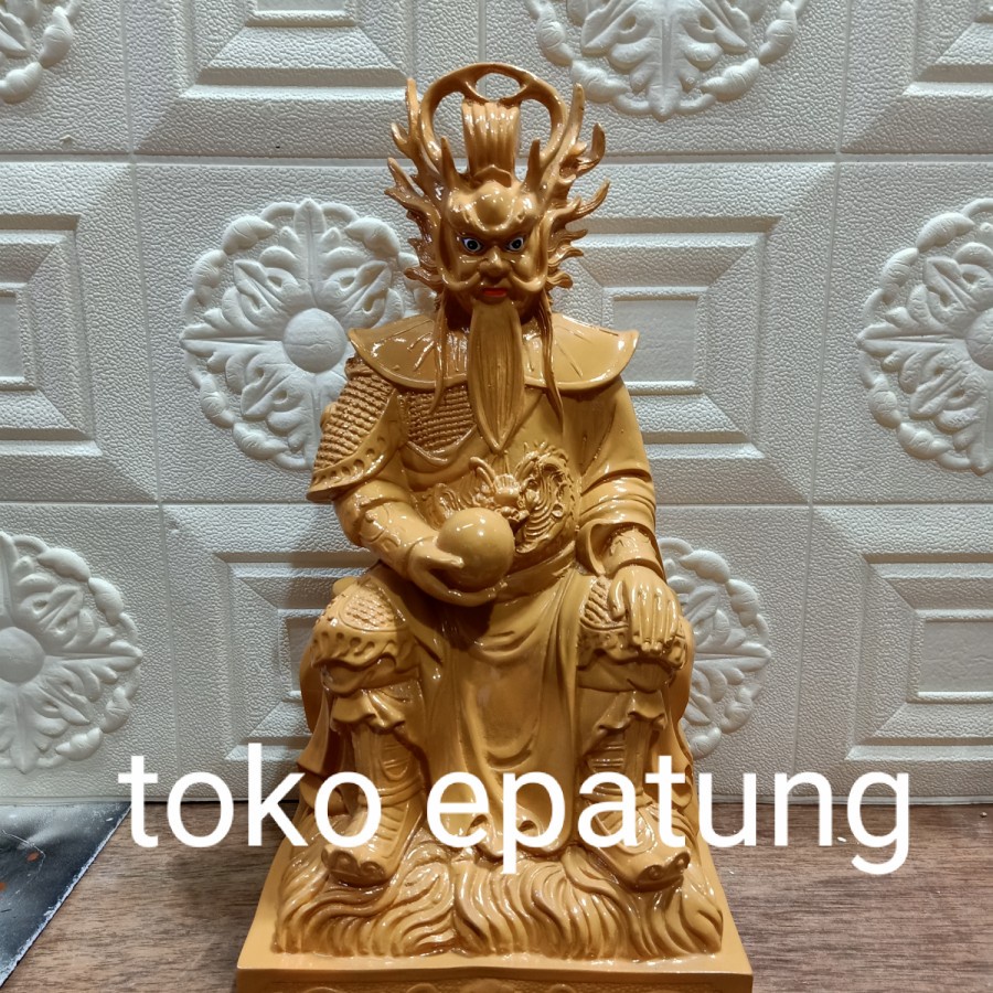 Jual patung dewa raja naga / hai ling ong / long wang - fiber -16 inch ...