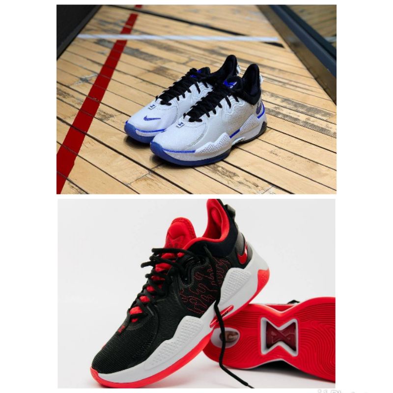 Jual Sepatu Basket Nike PG 5 Bred / PG 5 x Playstation BNIB Premium ...