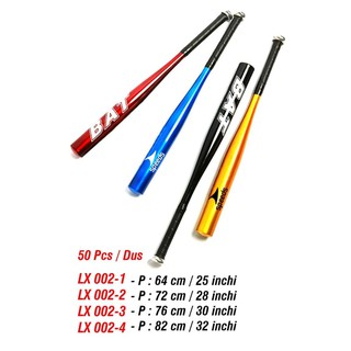 Jual Stick Bat Tongkat Baseball Softball Pemukul Kasti 76cm 30 inch 002 ...