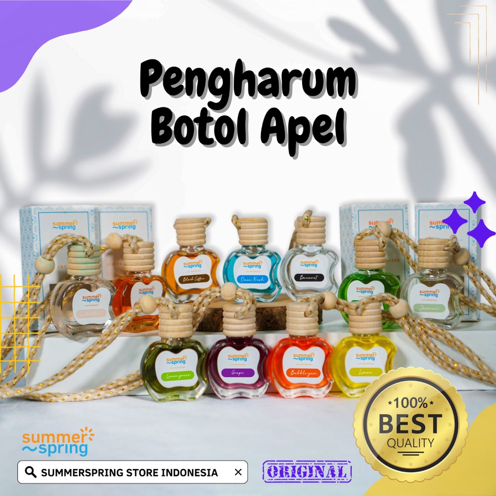 Jual Summer Spring | Botol Apel | Pewangi Parfum Pengharum Ruangan ...