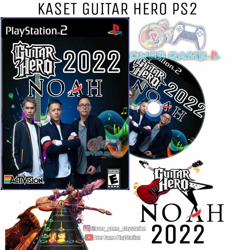 Jual KASET PS2 GUITAR HERO NOAH 2022 | Shopee Indonesia