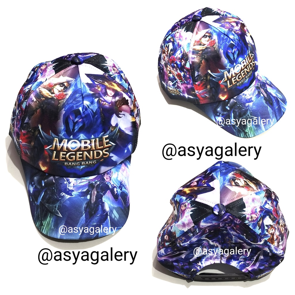 Jual TOPI ANAK MOBILE LEGEND FULL PRINT/TOPI MOBILE LEGEND BOBOIBOY ...