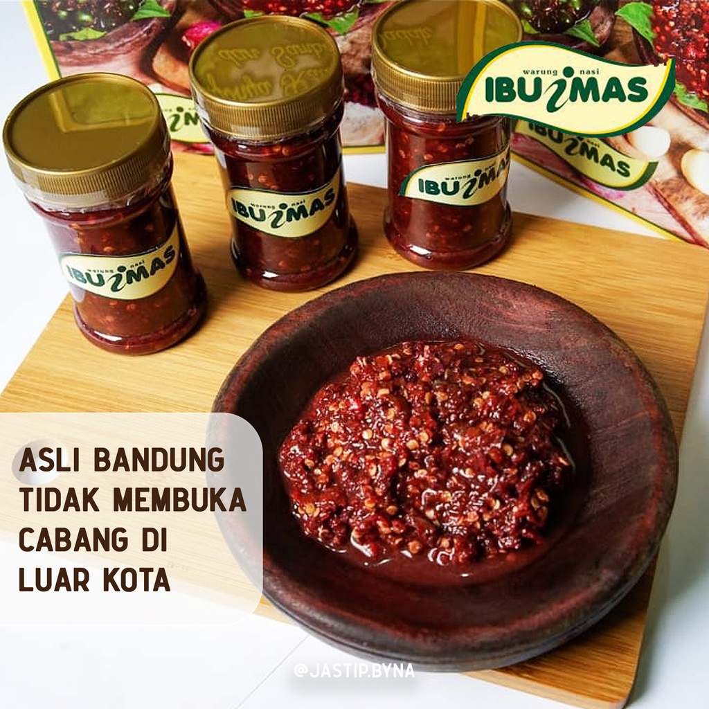 Jual SAMBAL DADAK WARUNG NASI IBU IMAS ASLI BANDUNG | OLEH-OLEH MAKANAN ...