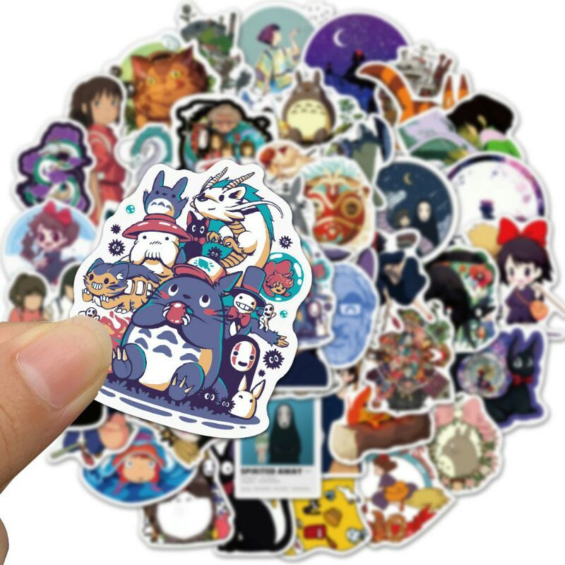 Jual STICKER ANIMASI STUDIO GHIBLI AESTHETIC | Shopee Indonesia