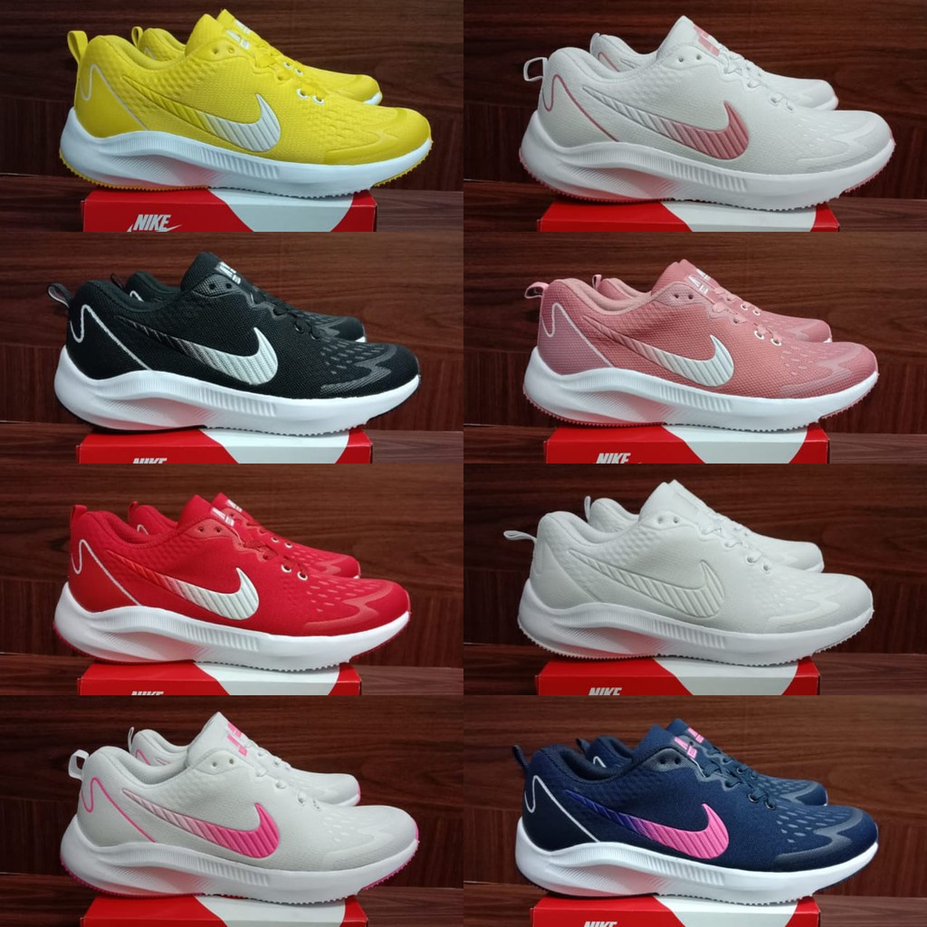 Jual SEPATU SENAM AEROBIK WANITA NI3ZOM PEGAUS SEPATU NIKE RUNNING ...