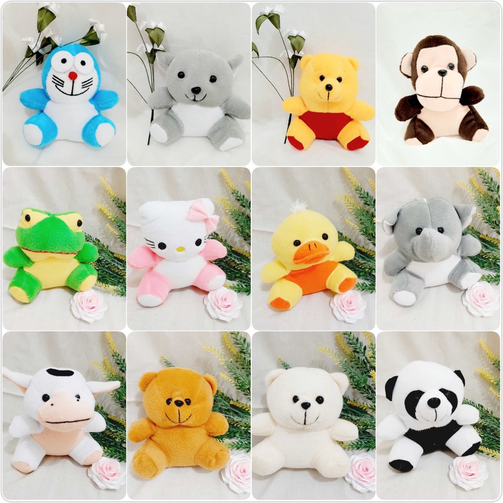 Jual Boneka Hello kitty Gajah Keroppi Beruang Boneka Binatang karakter ...