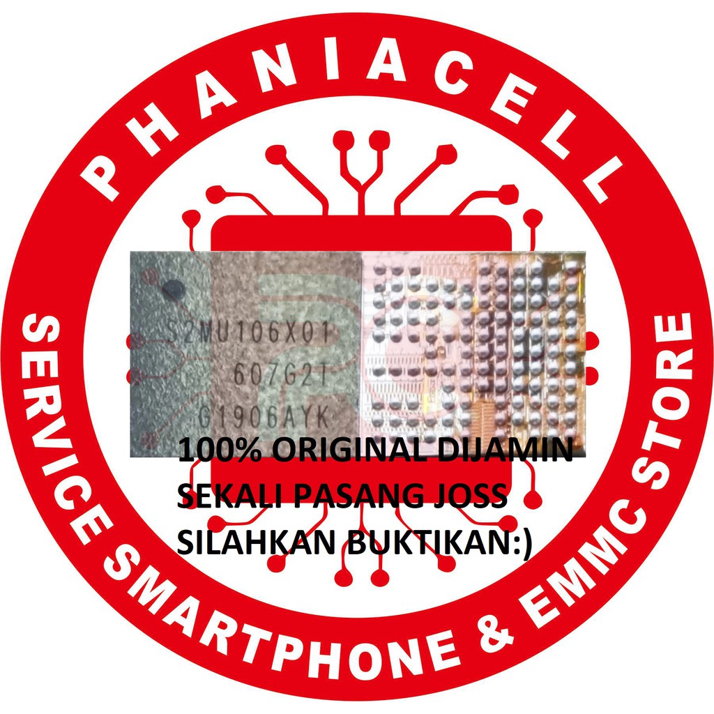 Jual IC CHARGER S2MU106X01 SAMSUNG A20/A20E/A20S/A21S/A30/A30S/A31/A40/A71/M51/S10/S10 Lite ...