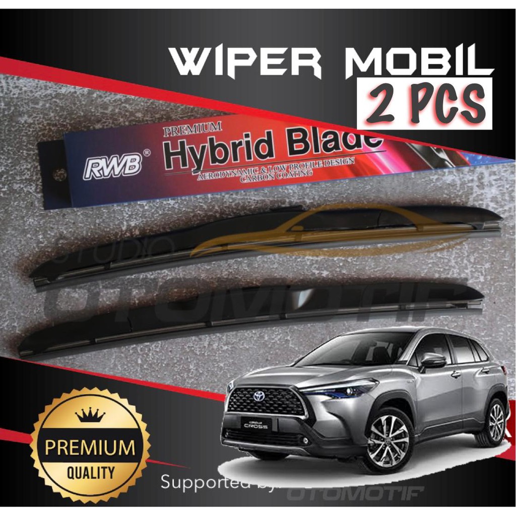 Jual WIPER COROLLA CROSS HYBRID RWB GRAPHITE / WIPER RWB COROLLA CROSS 2 PCS Indonesia|Shopee ...