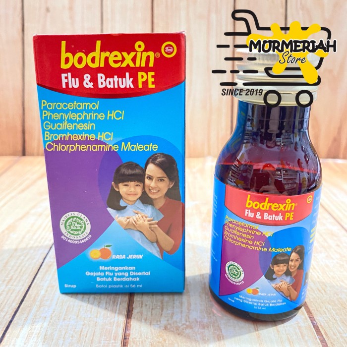 Jual BODREXIN FLU & BATUK SYRUP/Sirup 60 ml-Obat Flu, Batuk & Demam ...