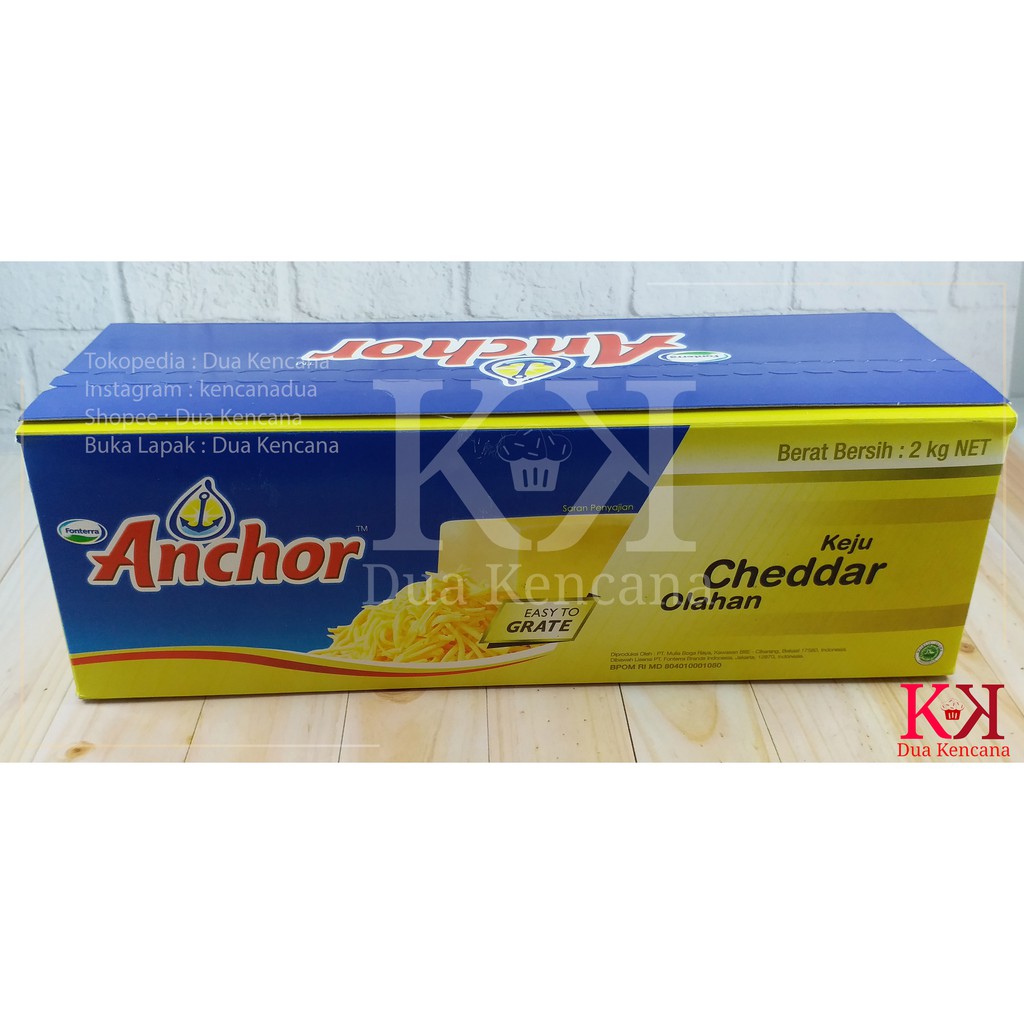 Jual Cheese Keju Cheddar Anchor 2 KG Processed Cheddar Cheese Indonesia ... Jual Cheese Keju Cheddar Anchor 2 KG Processed Cheddar Cheese Indonesia ...
