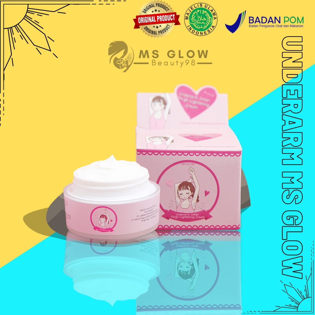 Jual Underarm Ms Glow/Ms Glow Underarm/Under arm Ms Glow | Shopee Indonesia