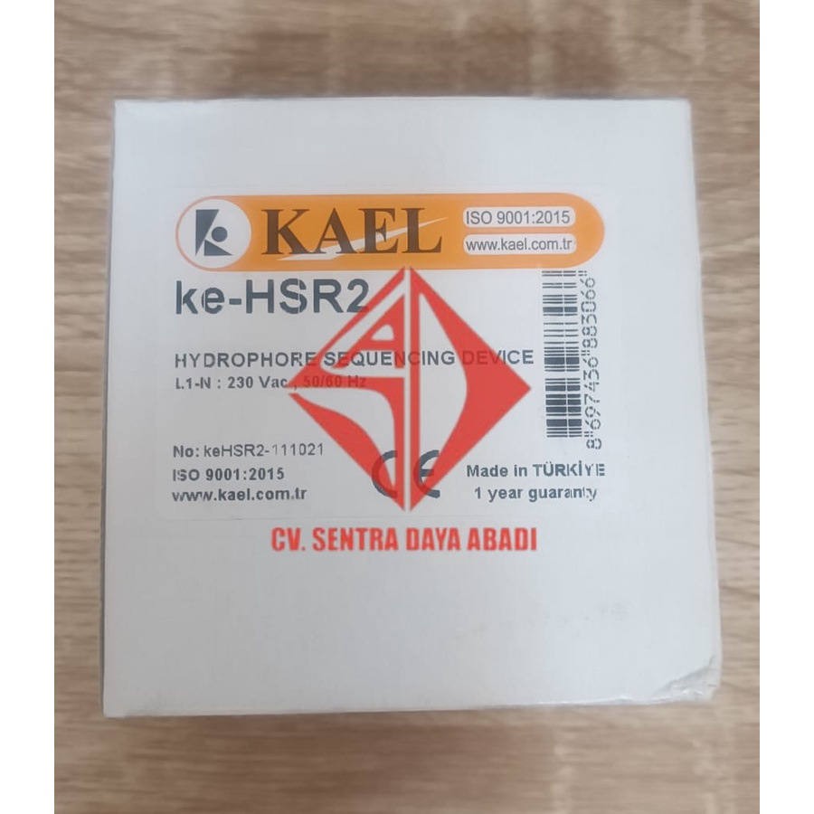 Jual KAEL ke-HSR2 HSR 2 Hydrophore sequencing relay for 2 pump ORIGINAL ...