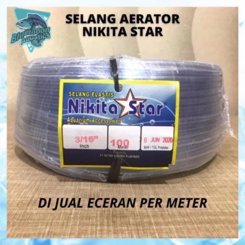 Jual Peralatan Selang Aerator Aquarium Akuarium Ikan Nikita Star ...