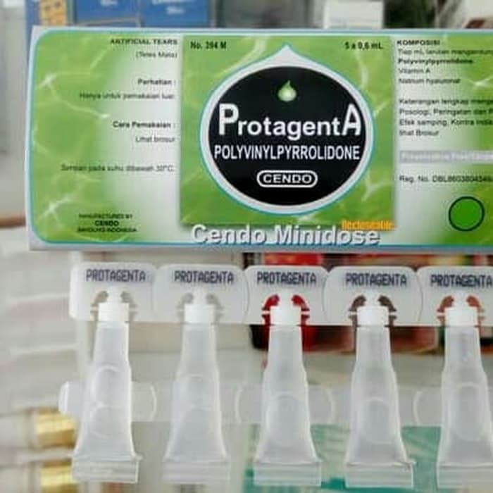 Jual PROTAGENTA MINIDOSE TETES MATA STERIL | Shopee Indonesia