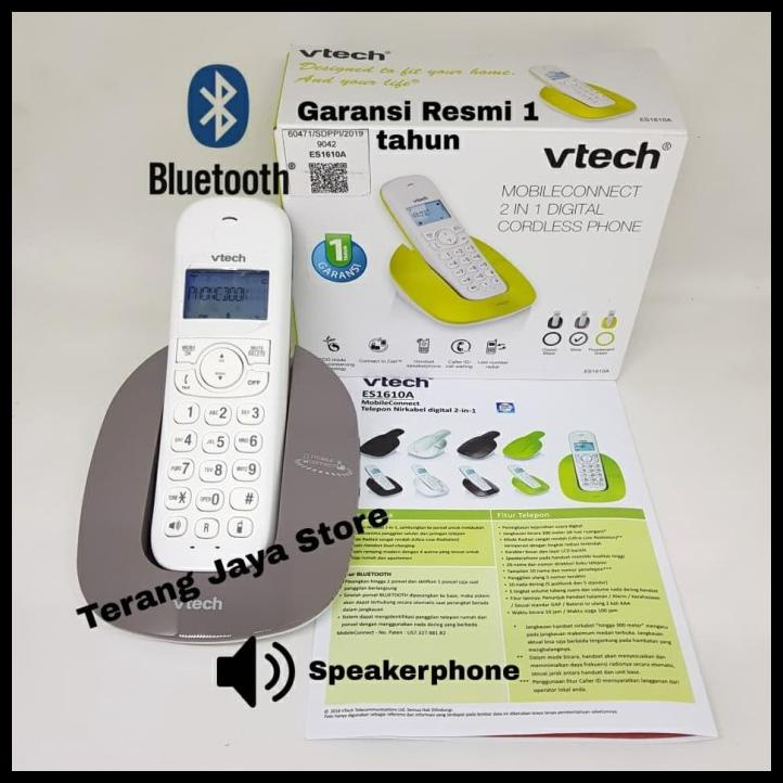 Jual Telepon Wireless Vtech Es1610A Telepon Wireless Vtech Es1610 (Mole ...