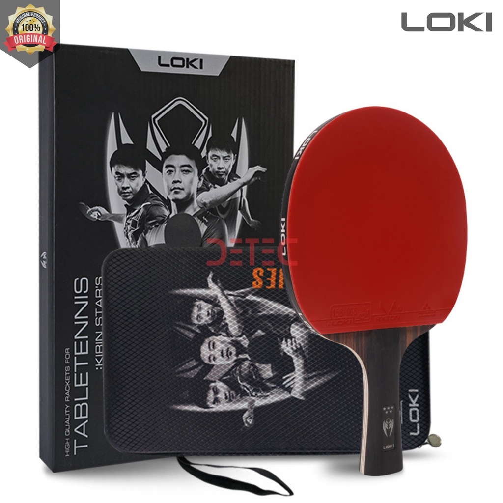 Jual LOKI K SERIES 5 STAR Pingpong bat - Tenis Meja Raket | Shopee Indonesia