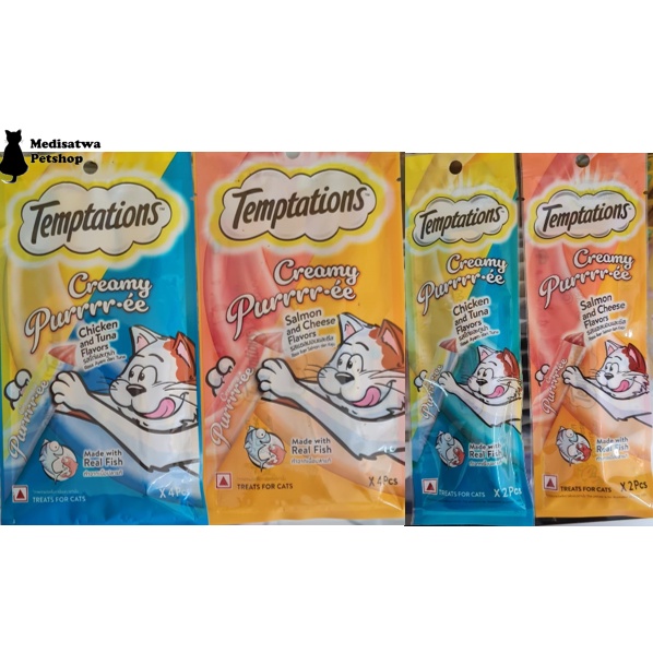 Jual TEMPTATION PURRR-EE 15gr x 2stick 4stick All Varian Snack ...
