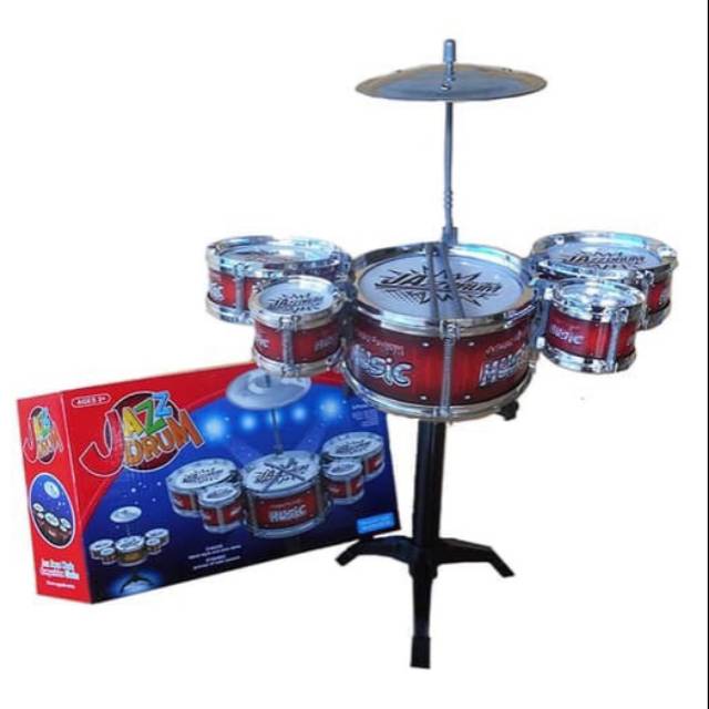 Mainann drum anak set simbal drumset alat musik pukul cymball jazz ...