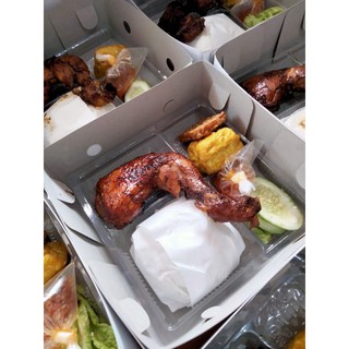Jual NASI BOX AYAM GORENG, AYAM BAKAR, NASI KUNING BOX Indonesia|Shopee Indonesia