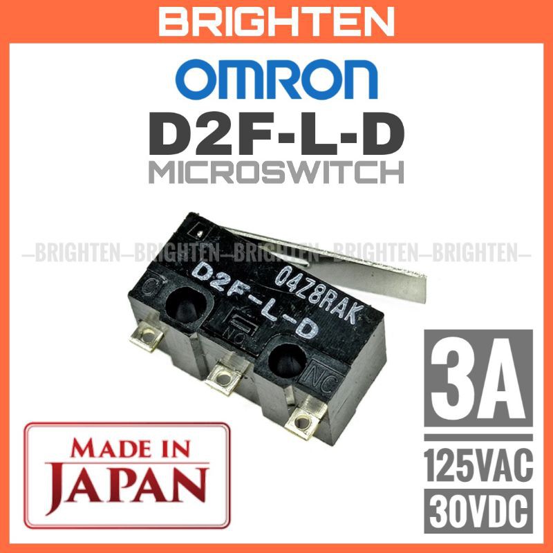 Jual OMRON D2F-L-D Microswitch JAPAN | Shopee Indonesia