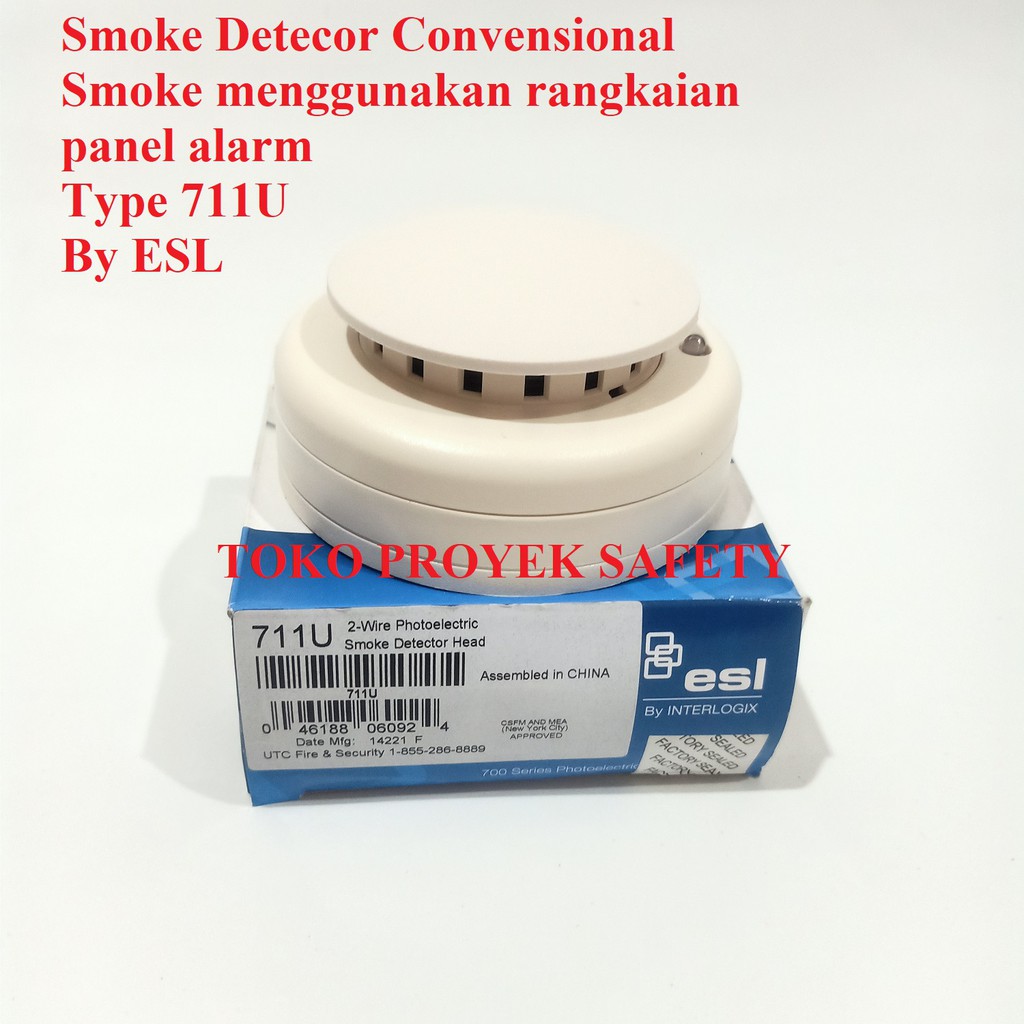 Jual Smoke detector ESL 711u | Shopee Indonesia