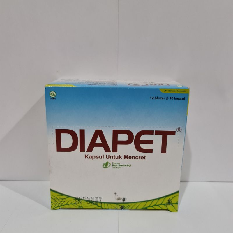 Jual Diapet capsul 1 box isi 12x10 caps | Shopee Indonesia