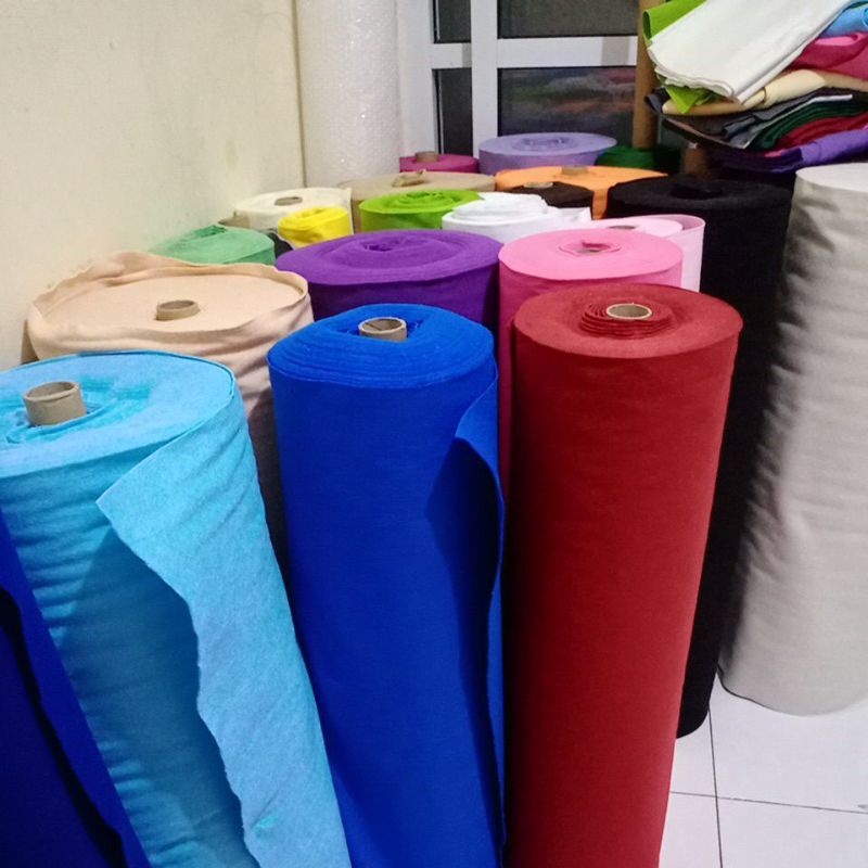 Jual KAIN FLANEL 1/2 METER 50 X 94 CM ( READY 24 WARNA ) | Shopee Indonesia