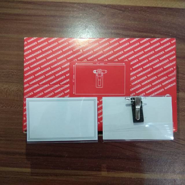 Jual Name tag multi / tanda nama peserta / tanda pengenal | Shopee ...