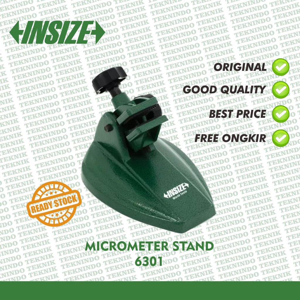 Jual Insize Micrometer Stand / Dudukan Penjepit Outside Micrometer Type ...