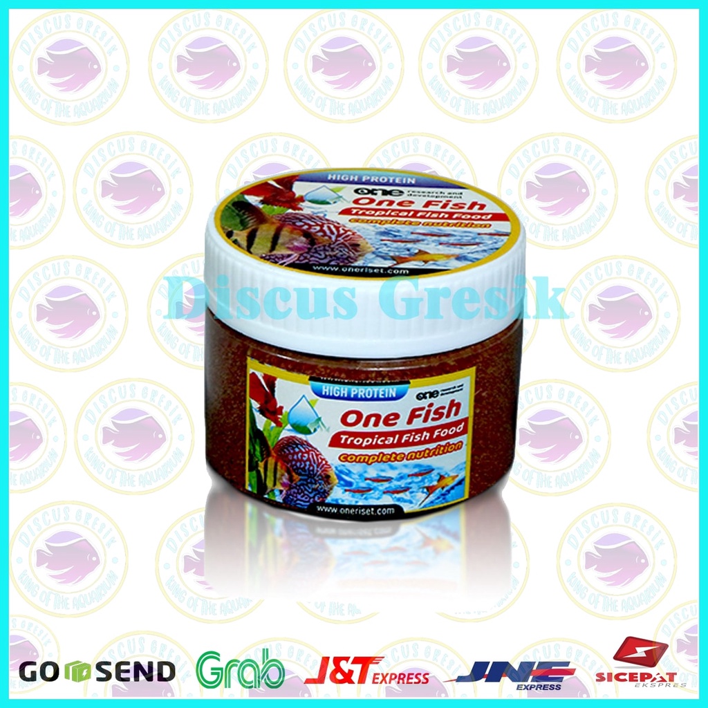 Jual One Fish Tropical Fish Food Red - Makanan / Pakan / Pelet Ikan ...