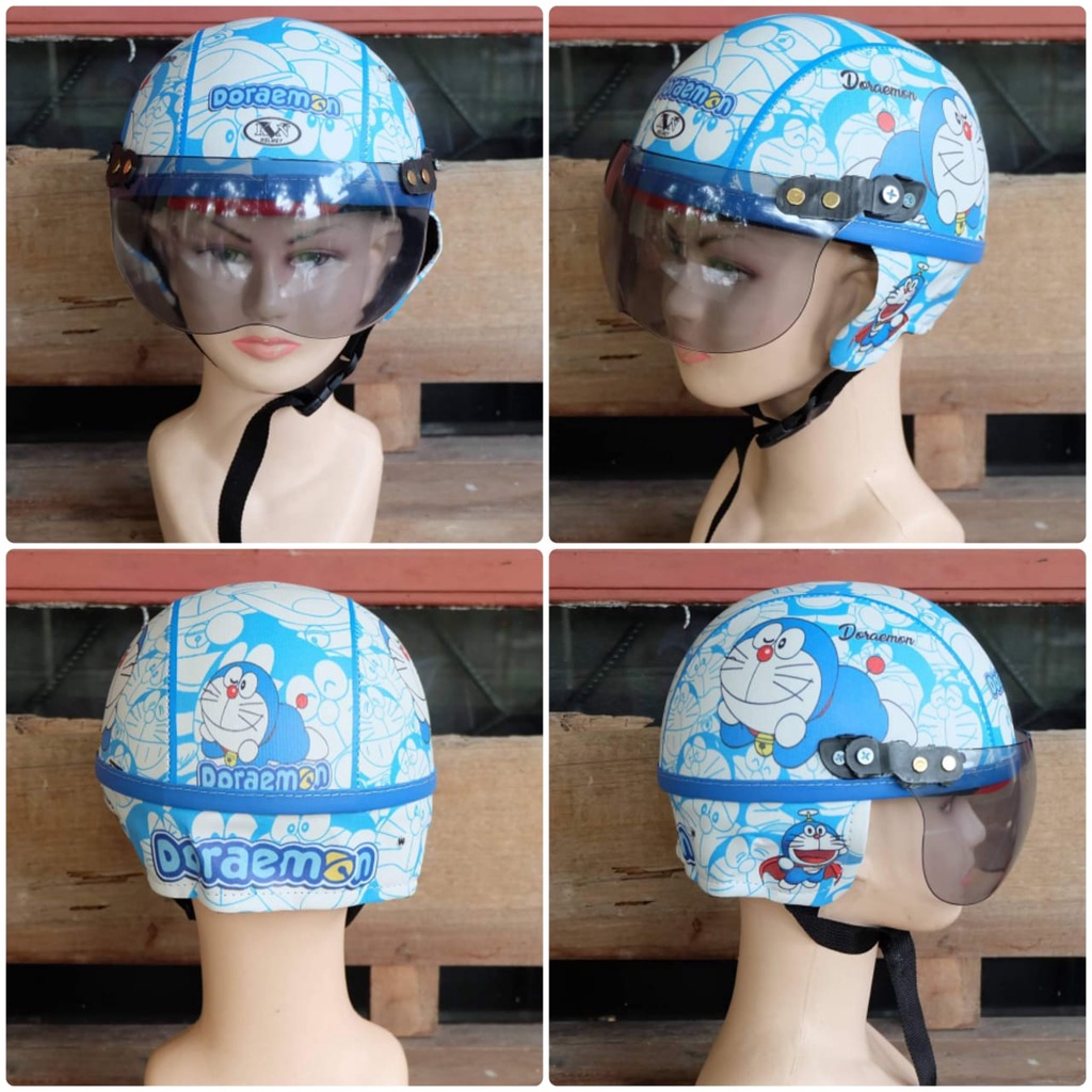 Jual Helm Anak Retro Karakter Doraemon | Shopee Indonesia