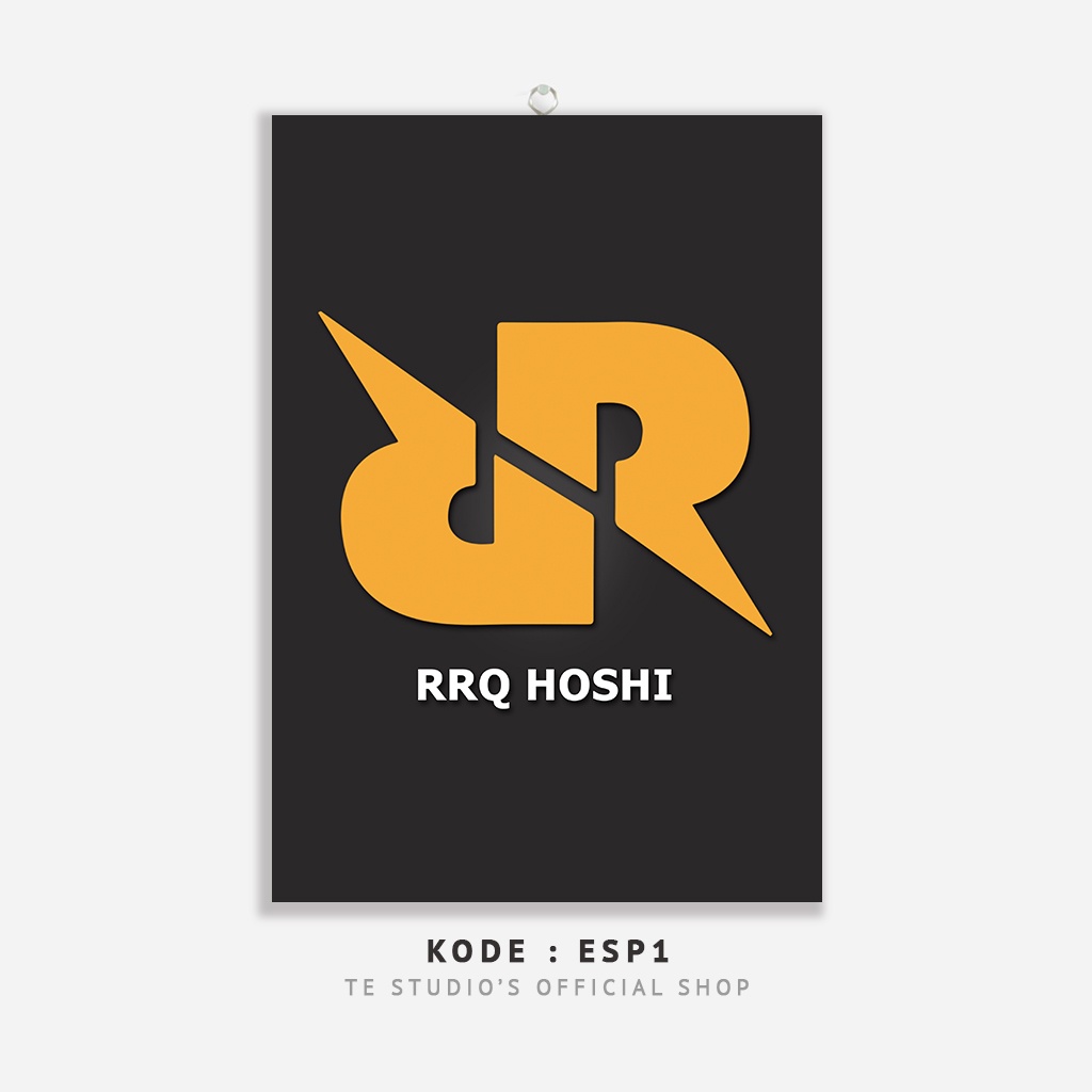 Jual Poster Logo Esport Evos Rrq Onic Alterego Bigetron Hiasan Dinding ...