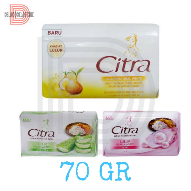 Jual Citra Sabun Mandi Batang Pearly White 70gr | Shopee Indonesia