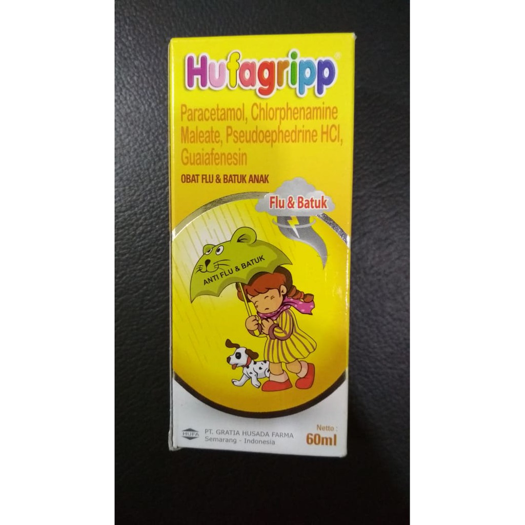 HUFAGRIP OBAT ANAK FLU DAN BATUK 60ML | Lazada Indonesia