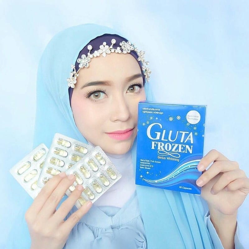 Jual Gluta Frozen Nano Licaps Technology Genius Whitening | Shopee ...