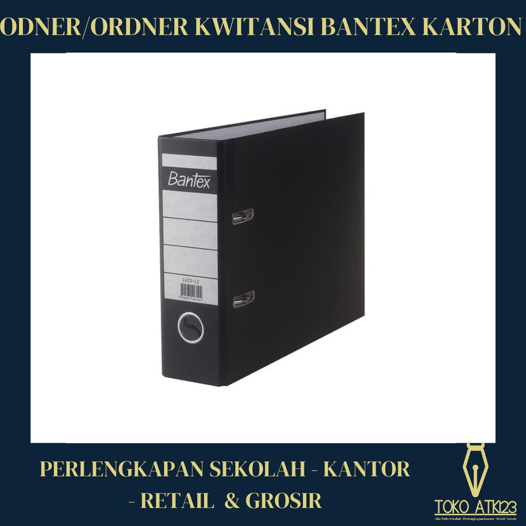 Jual Odner / Ordner / Otner / Orgenizer Merk Bantex Karton Kwitansi 7cm | Shopee Indonesia